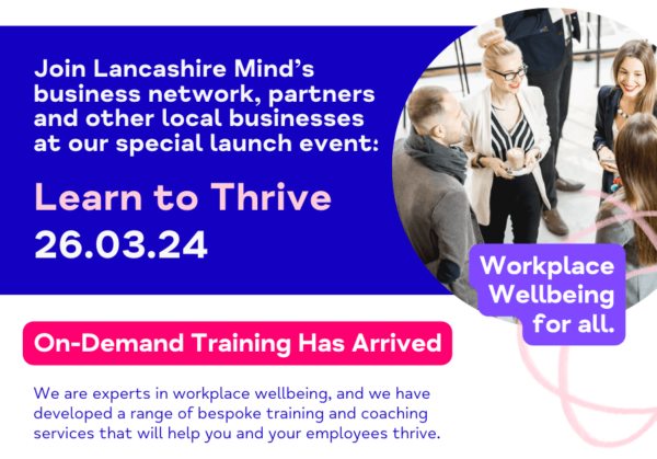 Learn to Thrive Event - Lancashire Mind